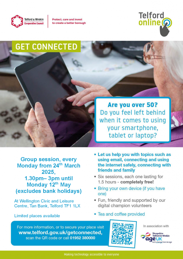 Get Connected: Wellington – Telford Crisis Support